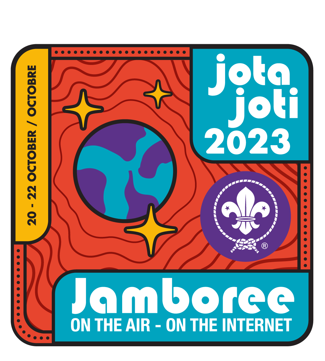 Badge JOTA-JOTI 2023 – JOTA-JOTI #Indonesia