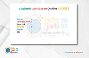 Berikut Ini Adalah Cara Pengisian Logbook JOTA – JOTA-JOTI #Indonesia